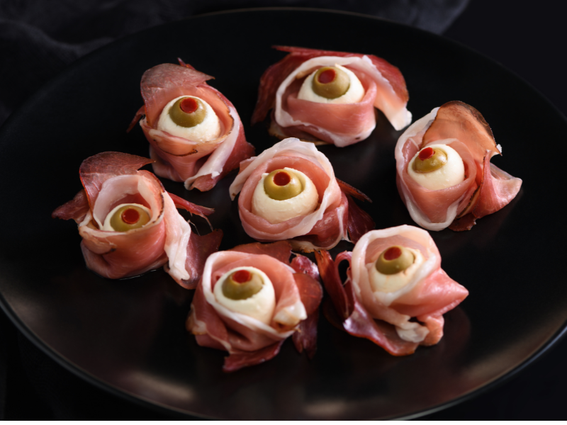 Spooky Serrano Ham "Eyeball Bites" – Deliberico
