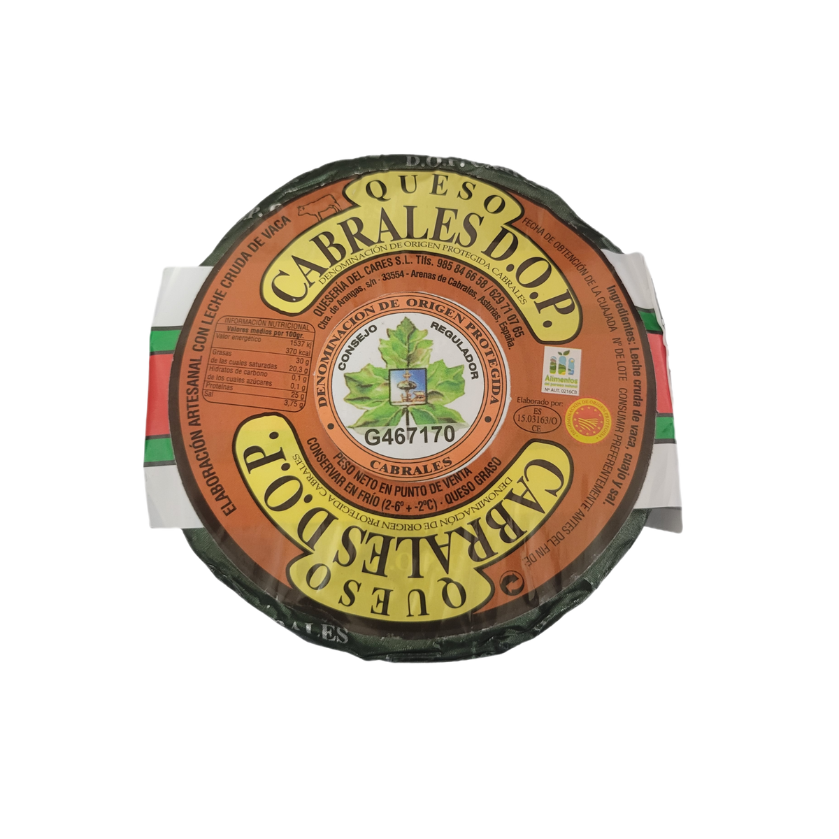 Cabrales DOP Blue Cheese – Deliberico